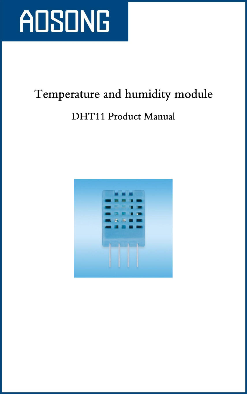 DHT11 Manual Datasheet by Adafruit Industries LLC | Digi-Key Electronics